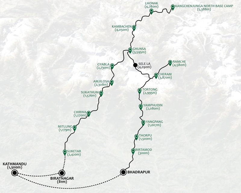 Kanchenjunga North Base Camp